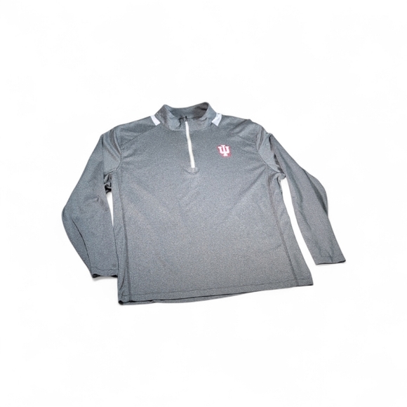 Crable Sportswear | Shirts | Indiana University Gray Quarter Zip ...
